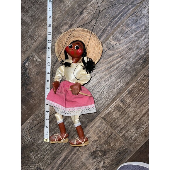 Unbranded | Accents | Vintage String Puppet Marionette Mexican Folk Art ...